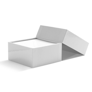 Plain Rigid Box for 120 Large Square Cards