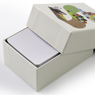 Custom Rigid Box for 100 Business size cards