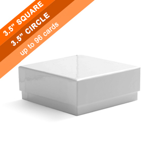 Plain Rigid Box for 96 Large Square Cards