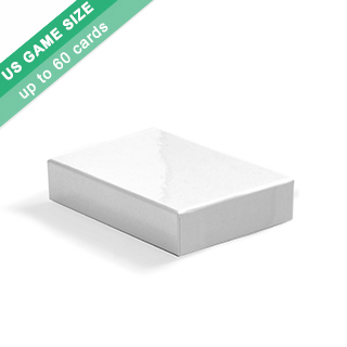 Plain Rigid Box for 60 US game size cards