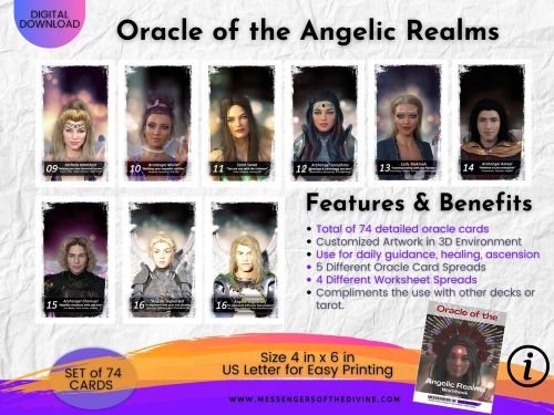 Oracle Of The Angelic Realms Cards