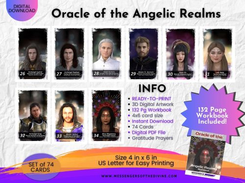 Oracle Of The Angelic Realms Cards