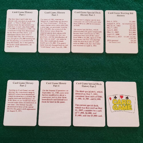 TPIR Card Game Special Deck
