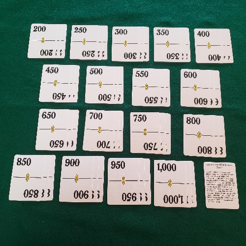 TPIR Card Game Original 1974 Cards