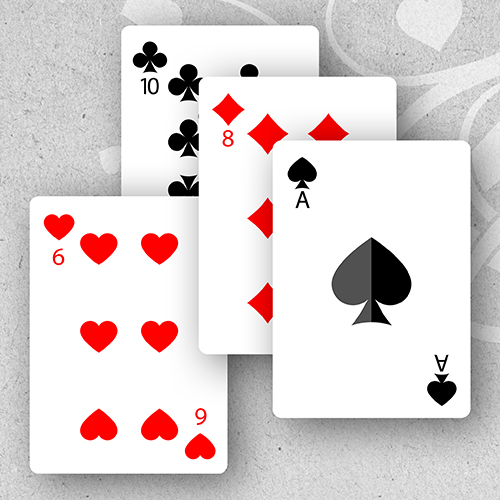 Playing Cards With Funny Cartoon Characters