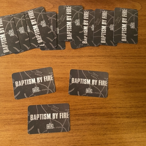 HQ Cards For BCS Baptism By Fire (Premium Plastic)