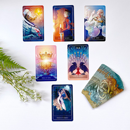 Tarot Deck Featuring Characters From The Famous Fantasy Saga