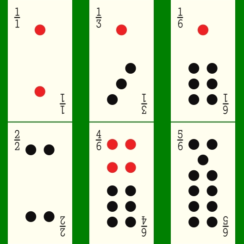Chinese Dominoes Cards