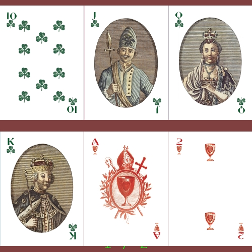James Rowley's 1772 Symbolic Pack Cards