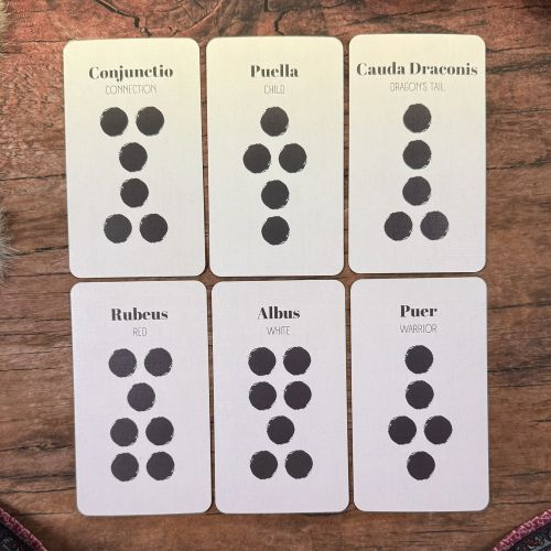 The Geomancy Figures Deck (Expanded) With Tuck Box