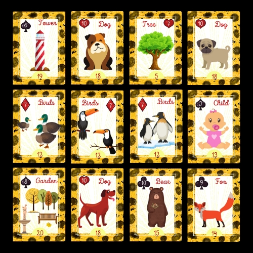 Sunny Lenormand Gabika's - LINEN Cards