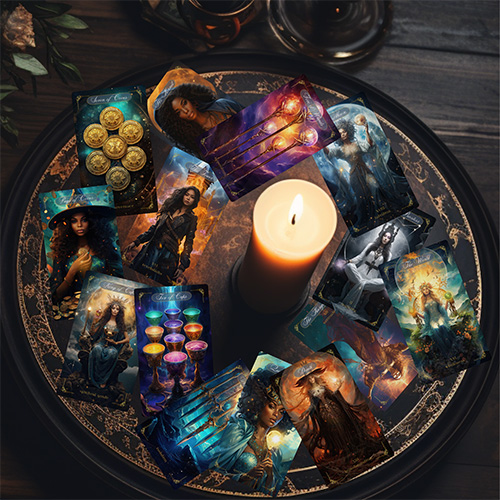 Divine Celestial Tarot Deck Version 1