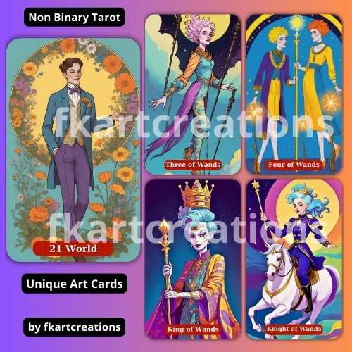 Non-Binary Tarot Deck
