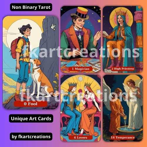 Non-Binary Tarot Deck