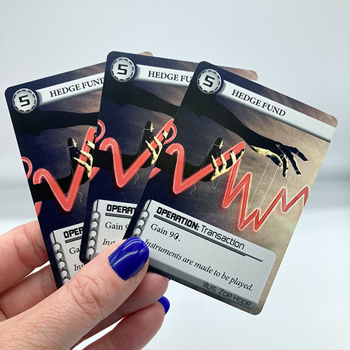 Grey Area Duo 1 - Netrunner Prizing Pack: Hedge Fund + Sure Gamble Cards