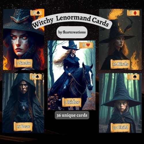 Witchy Lenormand Deck