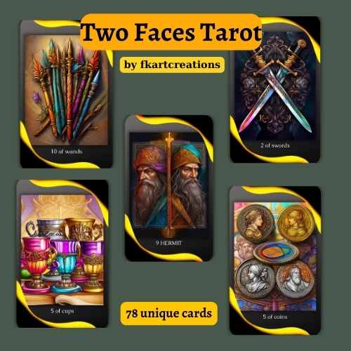 Two Faces Tarot Cards