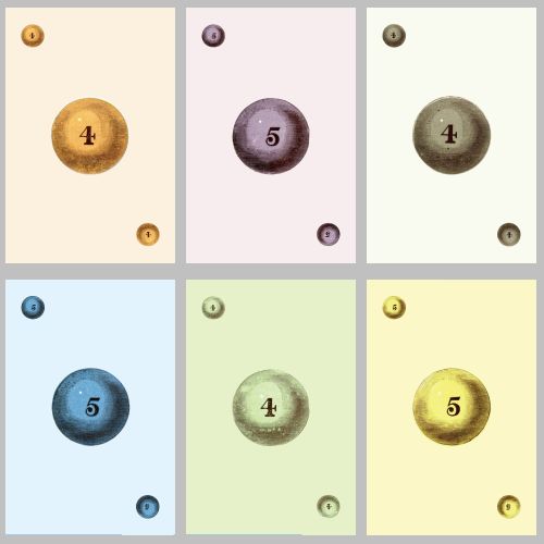 Billiards Cards