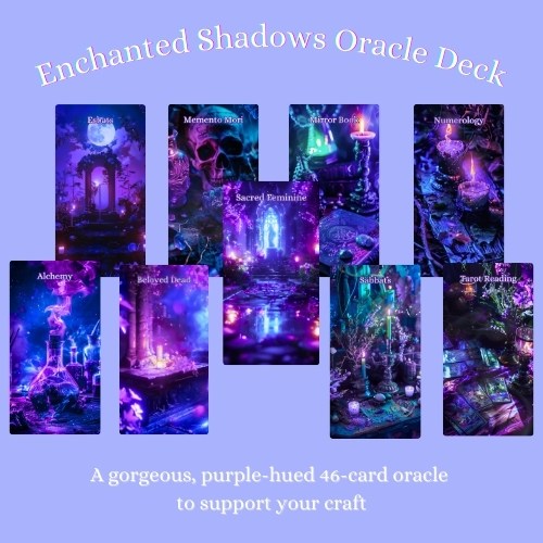 Enchanted Shadows Oracle Tin Cards