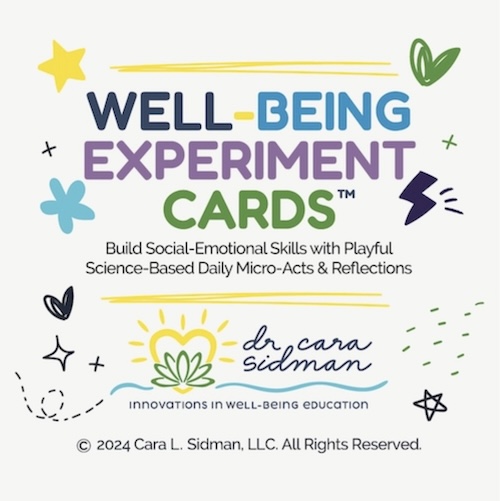Well-Being Experiment Cards