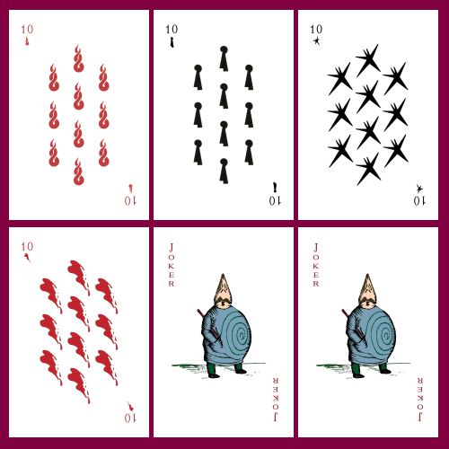 Parasurrealist Koi Automaton Cards