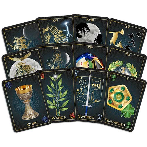 Alainn Tarot Café Deck (Standard Playing Card Size) Tarot Deck