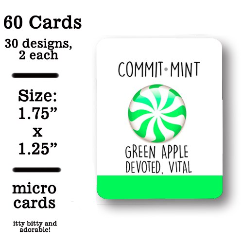 Mo*Mints Mini Cards