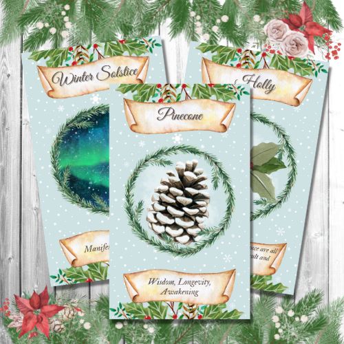 Yule Oracle Cards