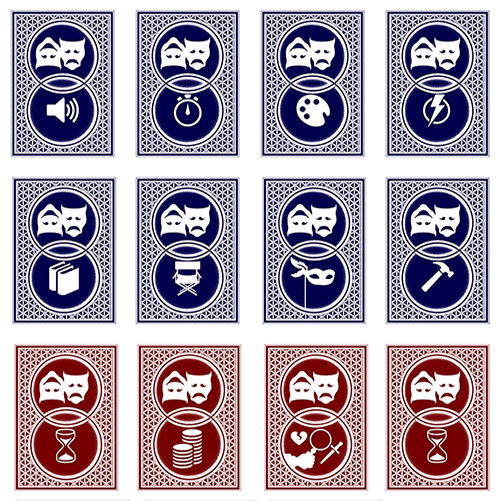 Production Beating Card Game Cards