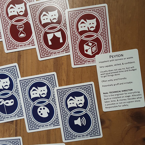 Production Beating Card Game Cards