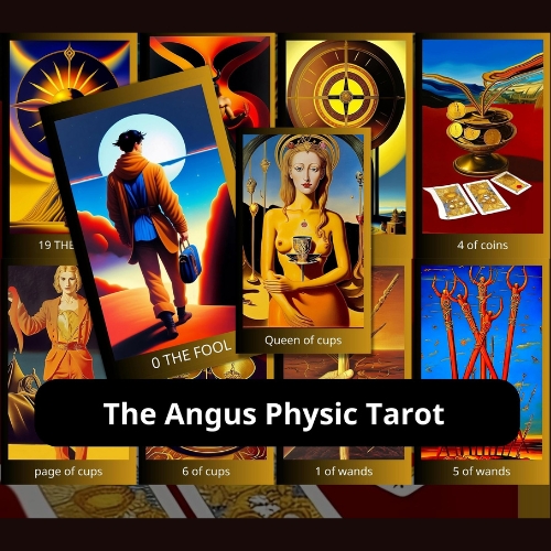 The Angus Physic Tarot Us Size Cards