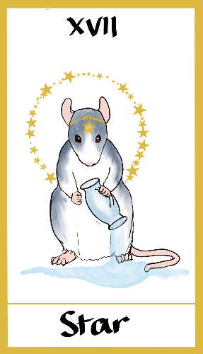 Rat Art Tarot Cards