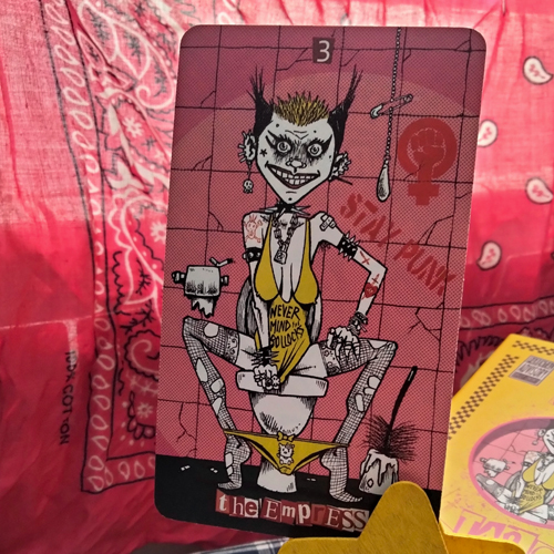 Punk Rock Tarot. LUX BOX. Cards