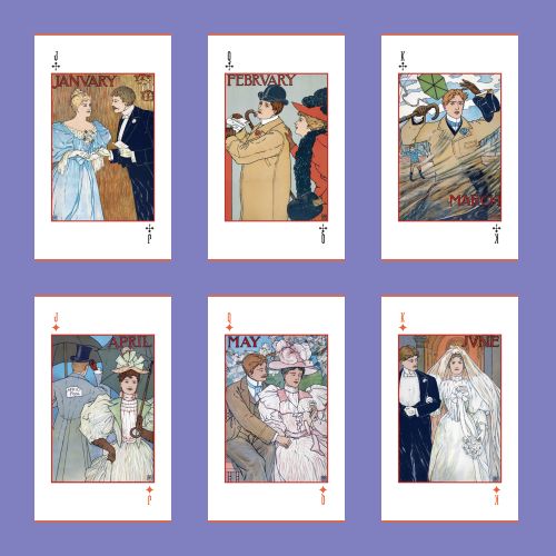 Louis Prang Almanac Cards