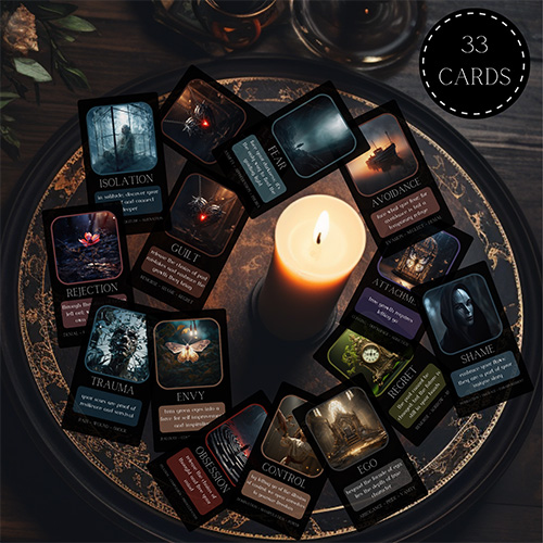 The Shadow's Embrace Oracle Deck