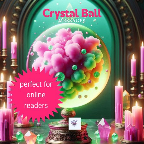 93A Crystal Ball Messages Cards
