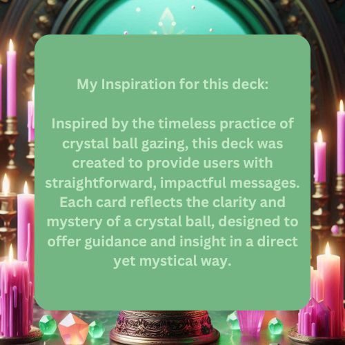 93A Crystal Ball Messages Cards