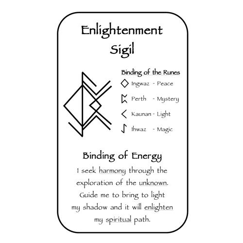 Celestial Rune Sigils Cards