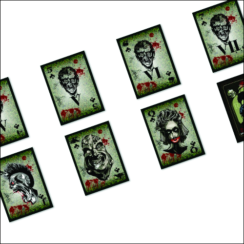 Zombie Playing Card Deck