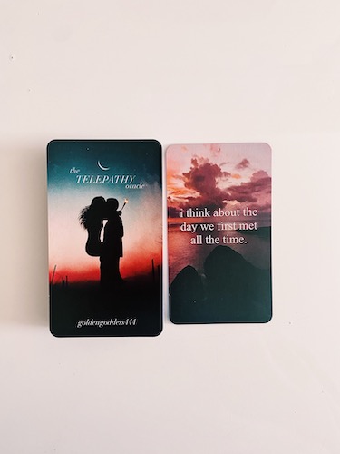 The Telepathy Messages Deck