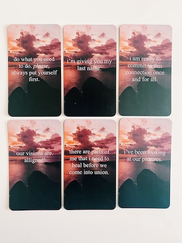 The Telepathy Messages Deck