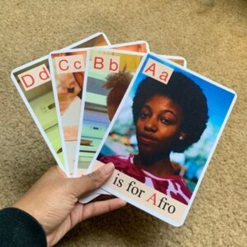 The Modern Day Black Alphabet Cards