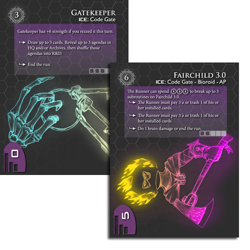 Android Netrunner - HB Black Ice (System Gateway Update) Cards