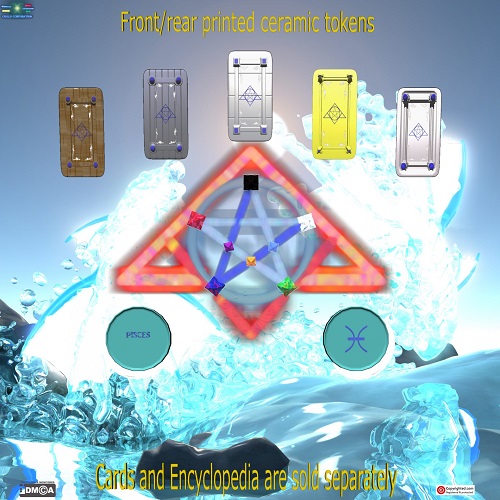 Zodiac - Pisces Rune Cards